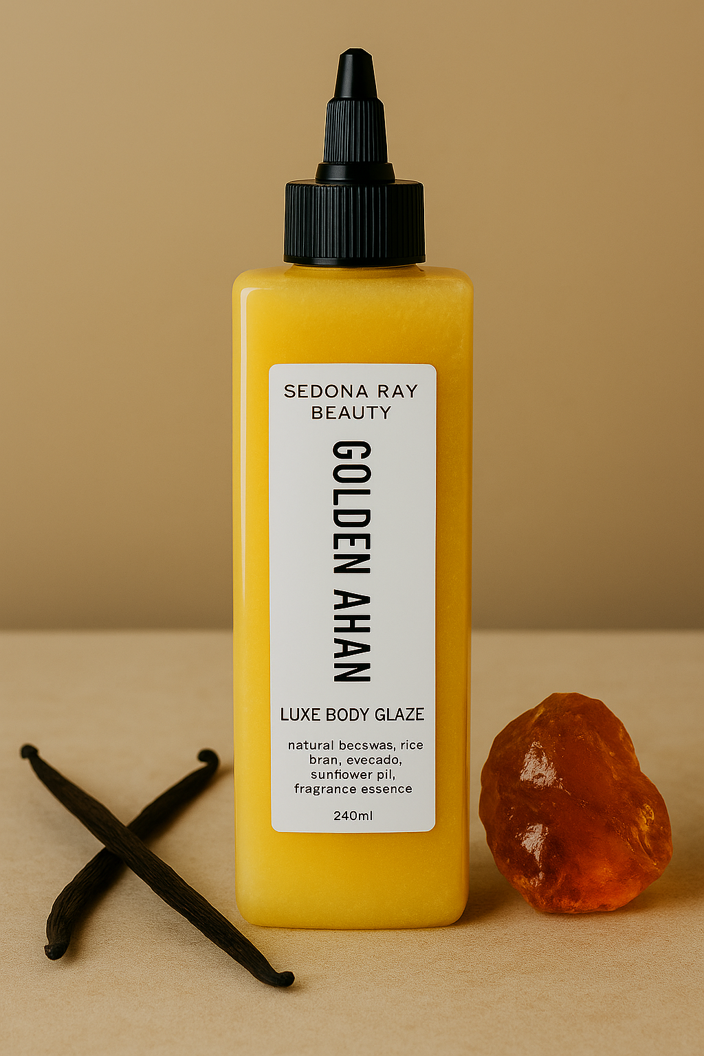 Golden Ahani Body Glaze – Sedona Ray The Holistic Beauty Boutique